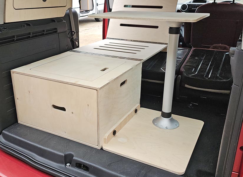 SOLO LUX Camper Van Conversion Table Upgrade